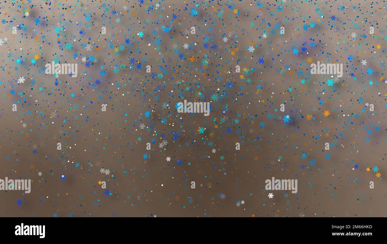 3D rendering of a glowing stylized vibrant Christmas background with ...