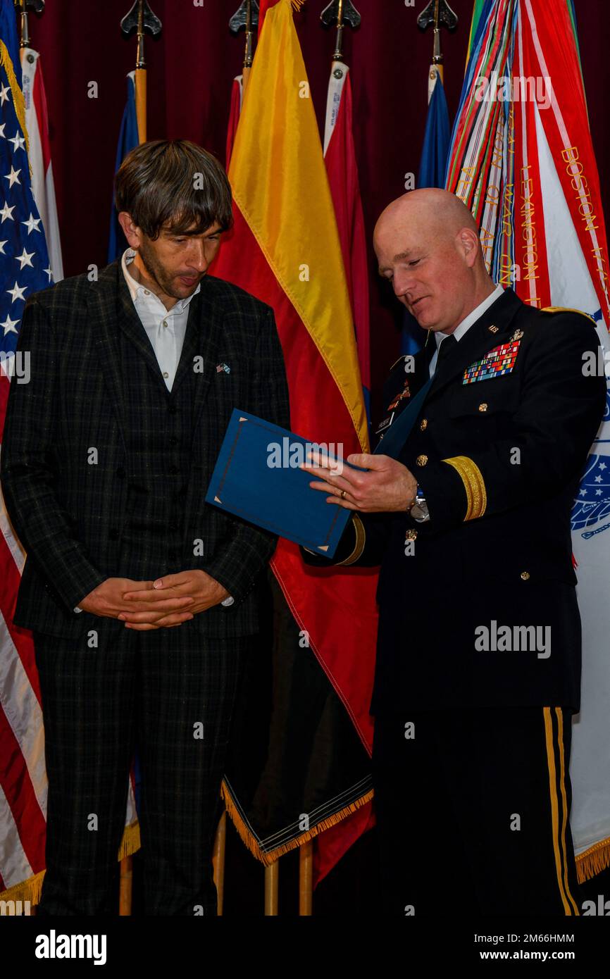 Brig. Gen. Joseph E. Hilbert, 7th Army Training Command commanding ...