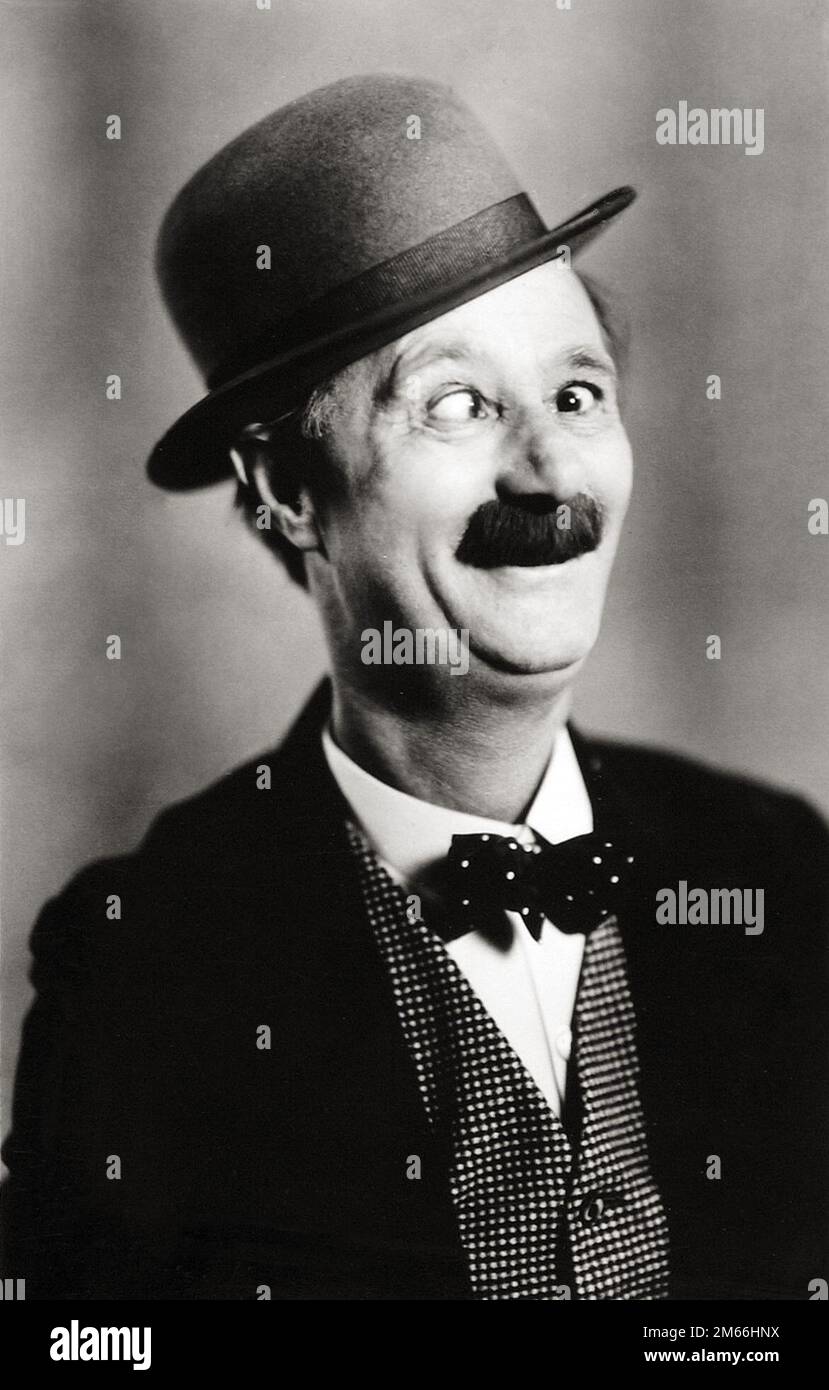 Silent era comedian - actor - Ben Turpin Stock Photo - Alamy