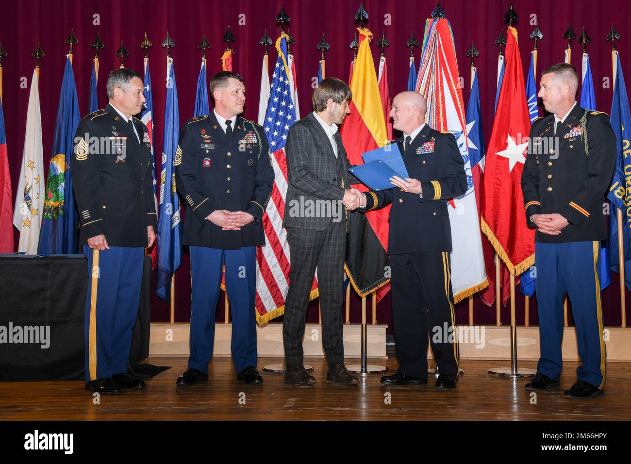 Brig. Gen. Joseph E. Hilbert, 7th Army Training Command commanding ...