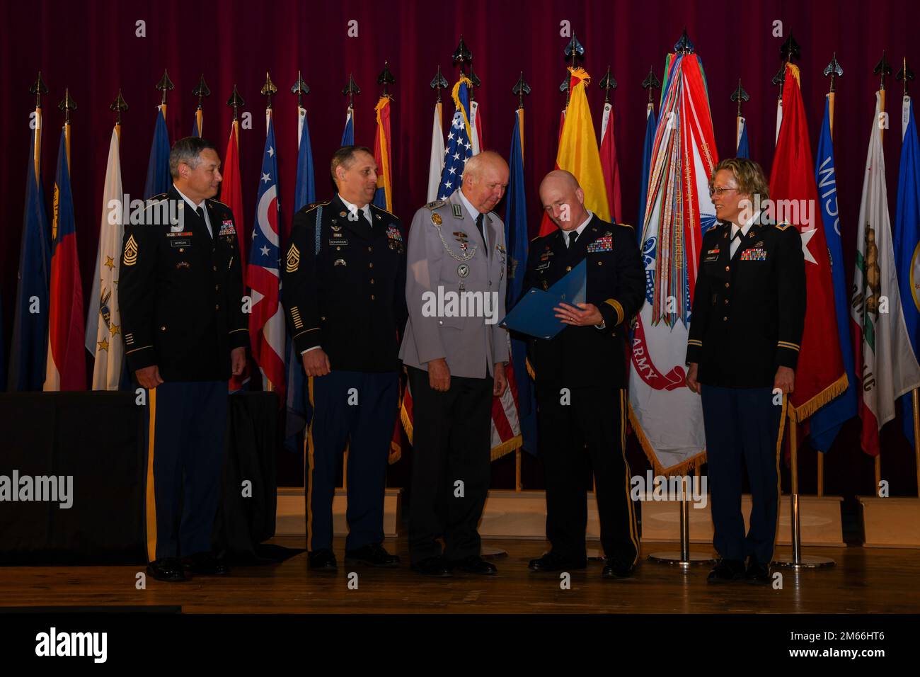 Brig. Gen. Joseph E. Hilbert, 7th Army Training Command commanding ...