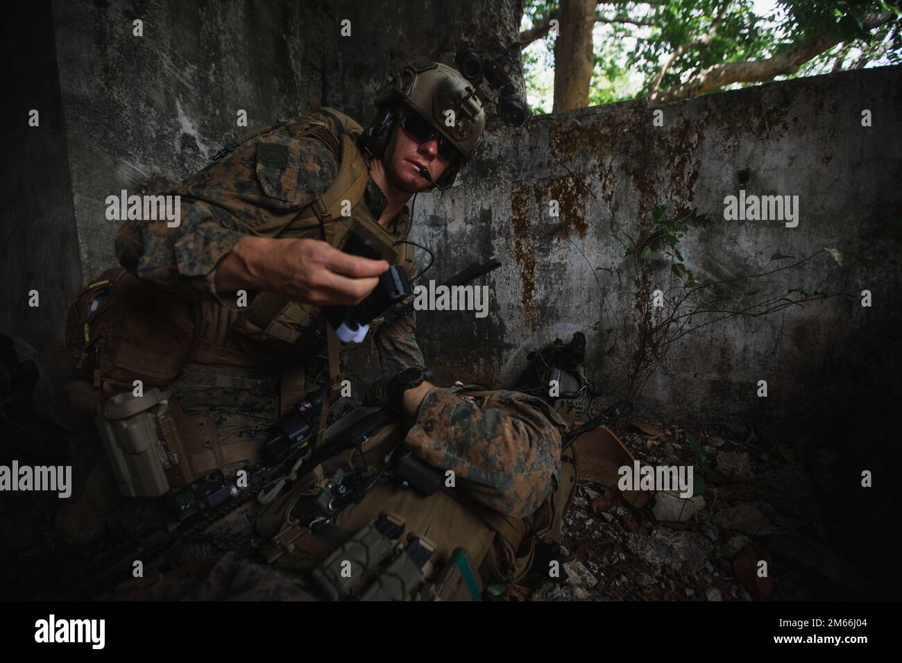 U.S. Navy Hospitalman 3rd Class Taylor Hale, a special amphibious ...