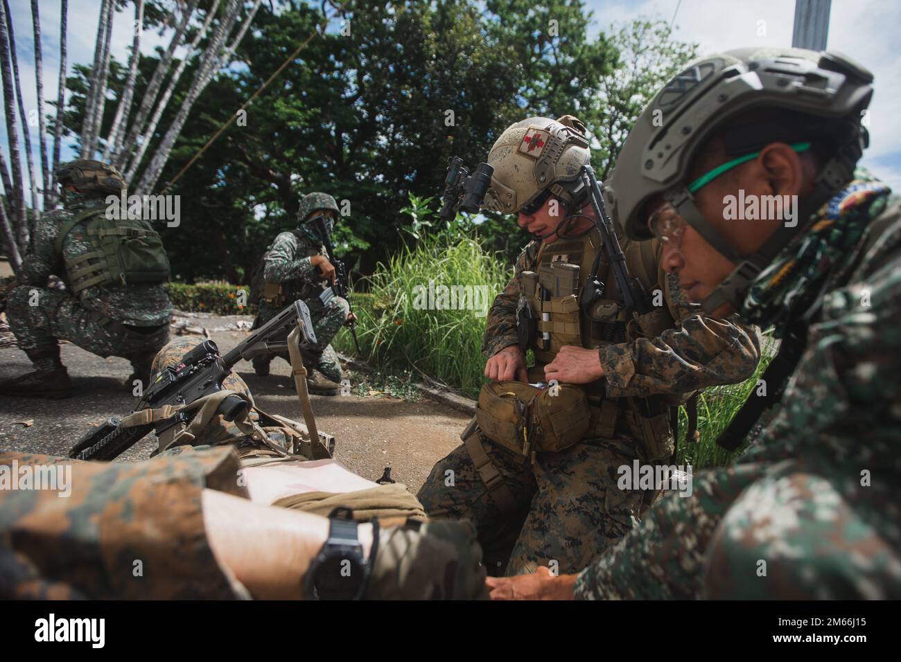 U.S. Navy Hospitalman 3rd Class Taylor Hale, a special amphibious ...