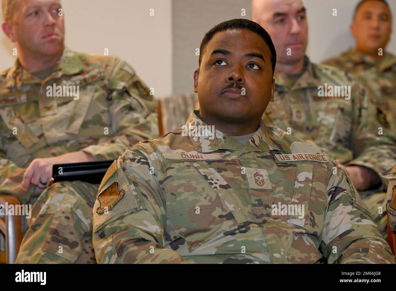 Chief Master Sergeant Jerry Dunn, 374th Airlift Wing command chief ...