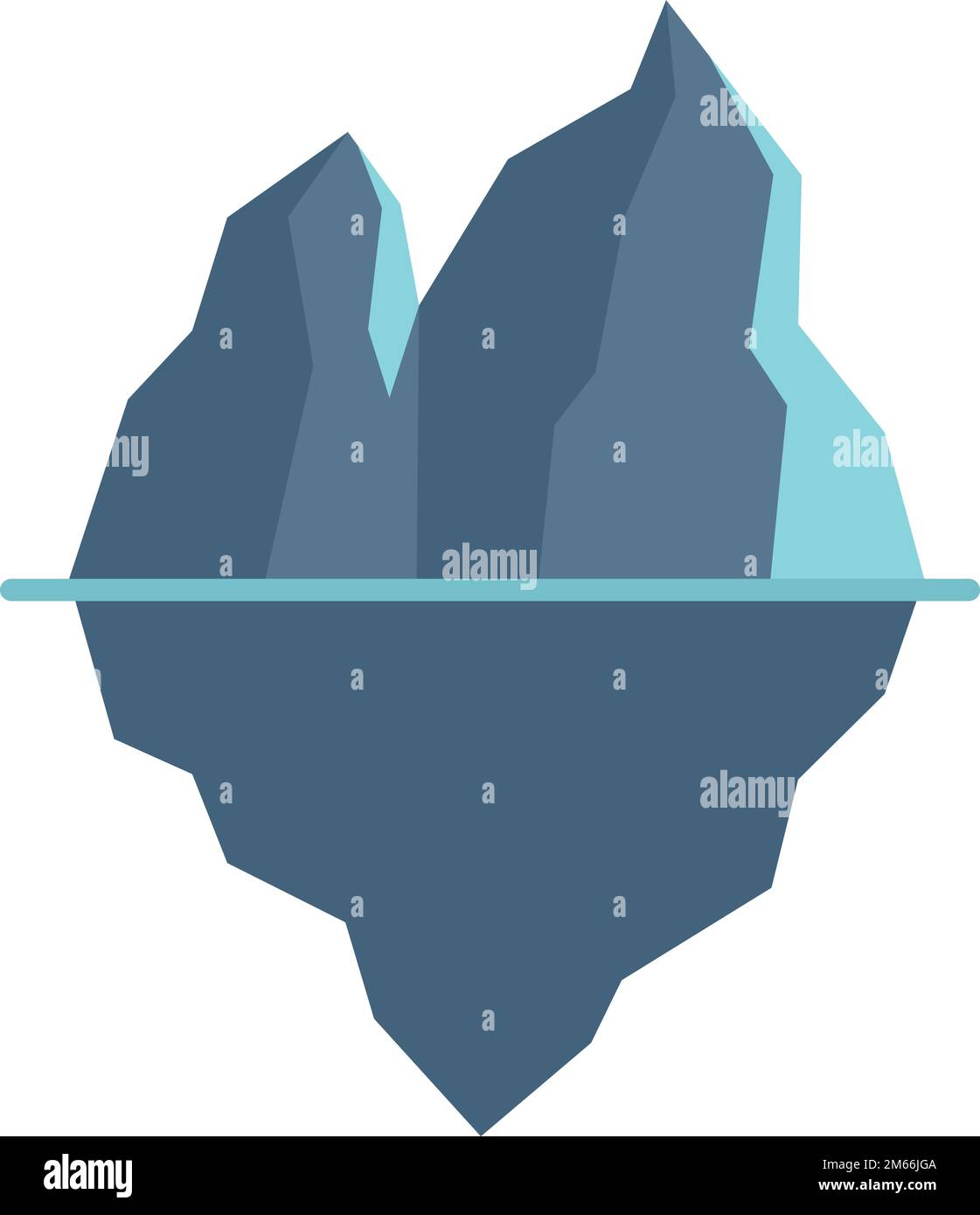 Glacier ecosystem vector vectors hi-res stock photography and images ...