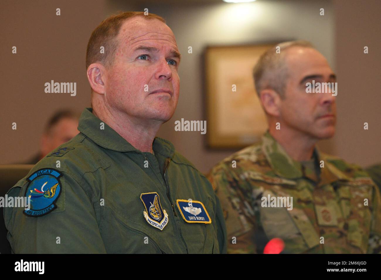 U.S. Air Force Maj. Gen. David B. Burgy, Air National Guard Assistant ...