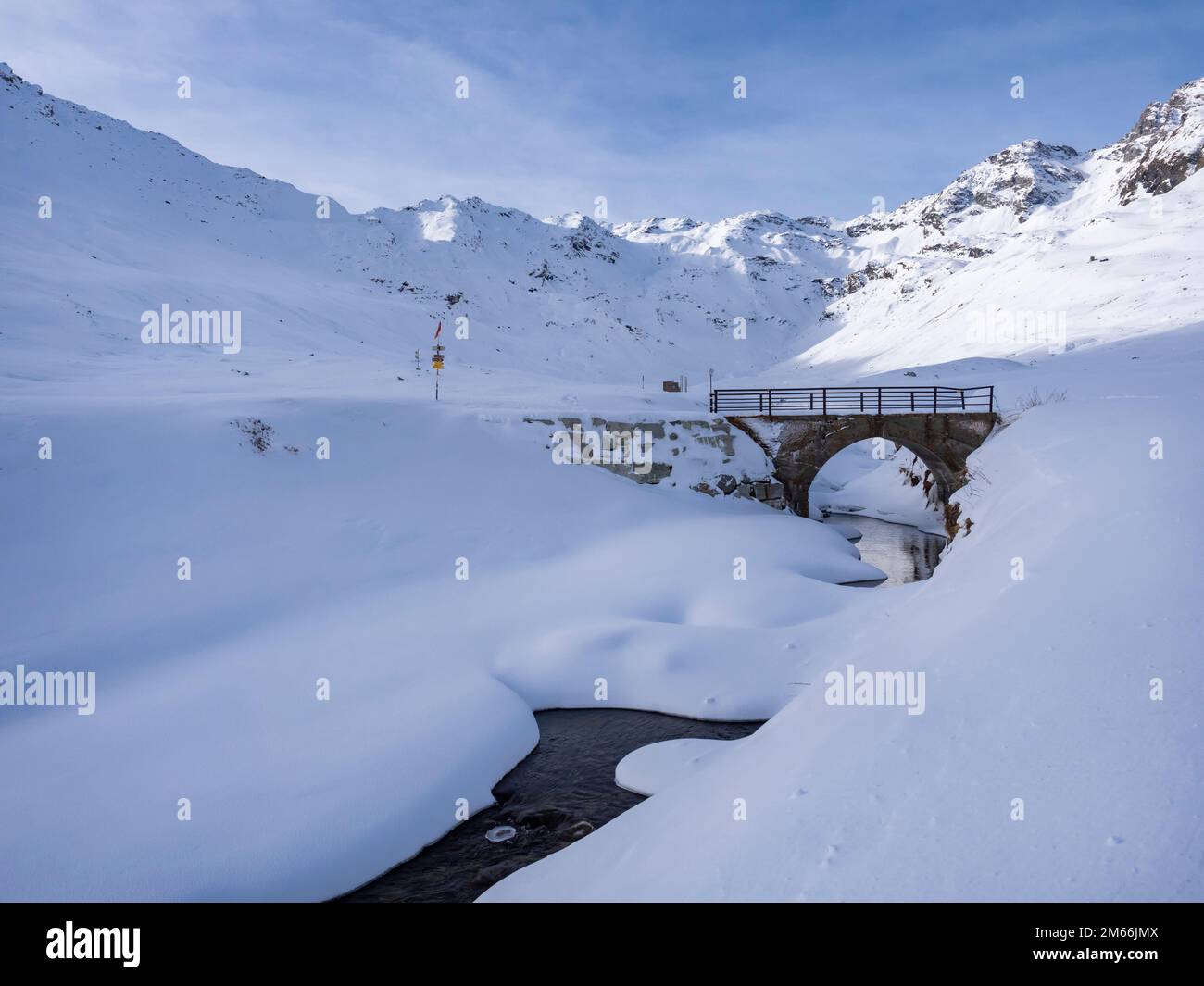 View of the montespluga lake hi-res stock photography and images - Alamy