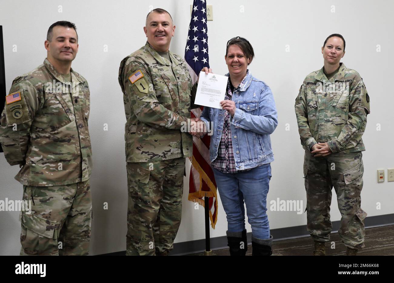 Bonnie Clark with the Fort McCoy Directorate of Human Resources ...