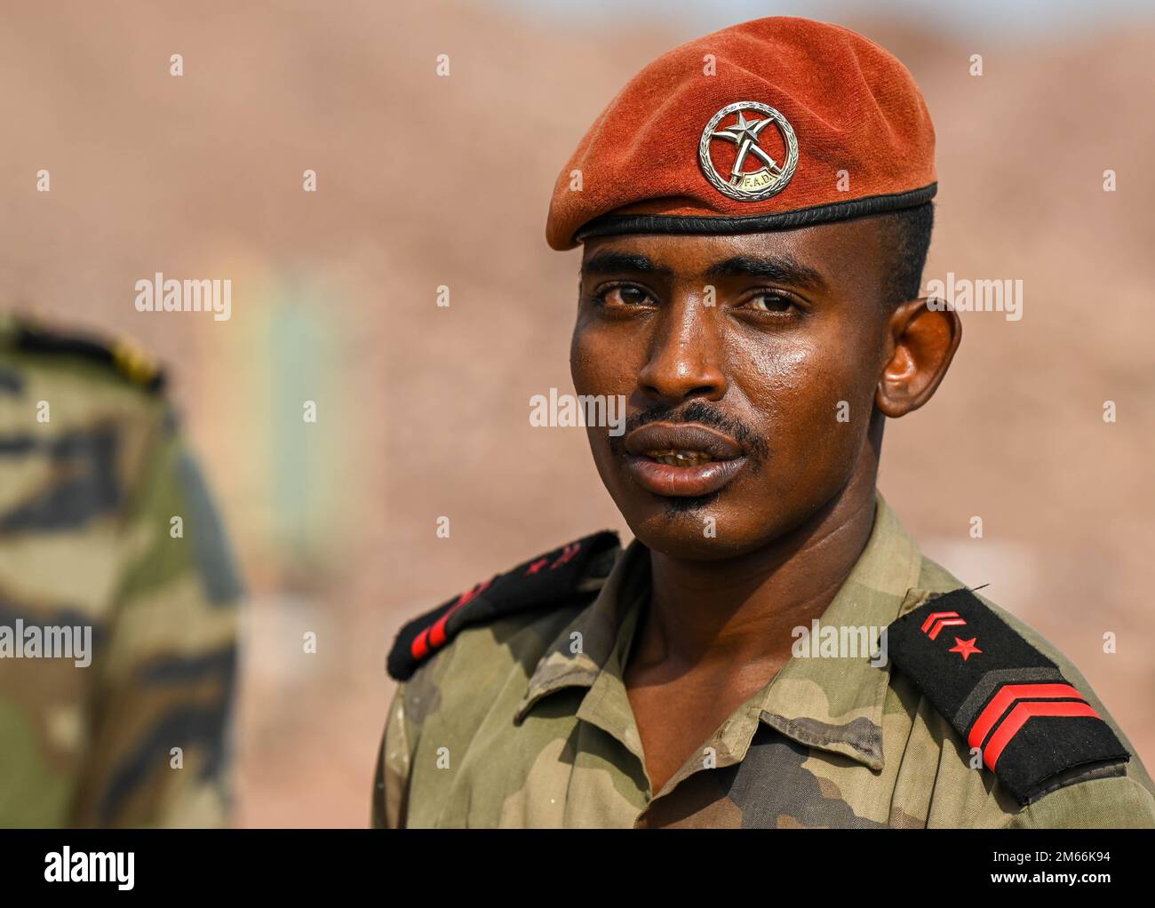 U.S. Army National Guard Soldiers assigned to the 2nd Security Force ...