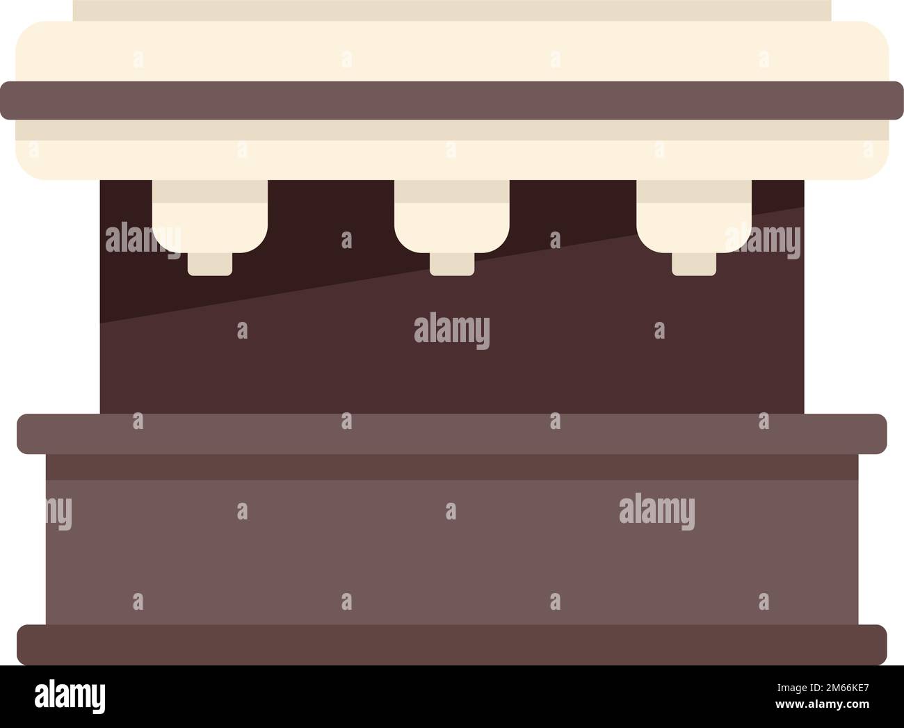 Barista coffee machine icon flat vector. Espresso cup. Hot drink isolated Stock Vector Image ...