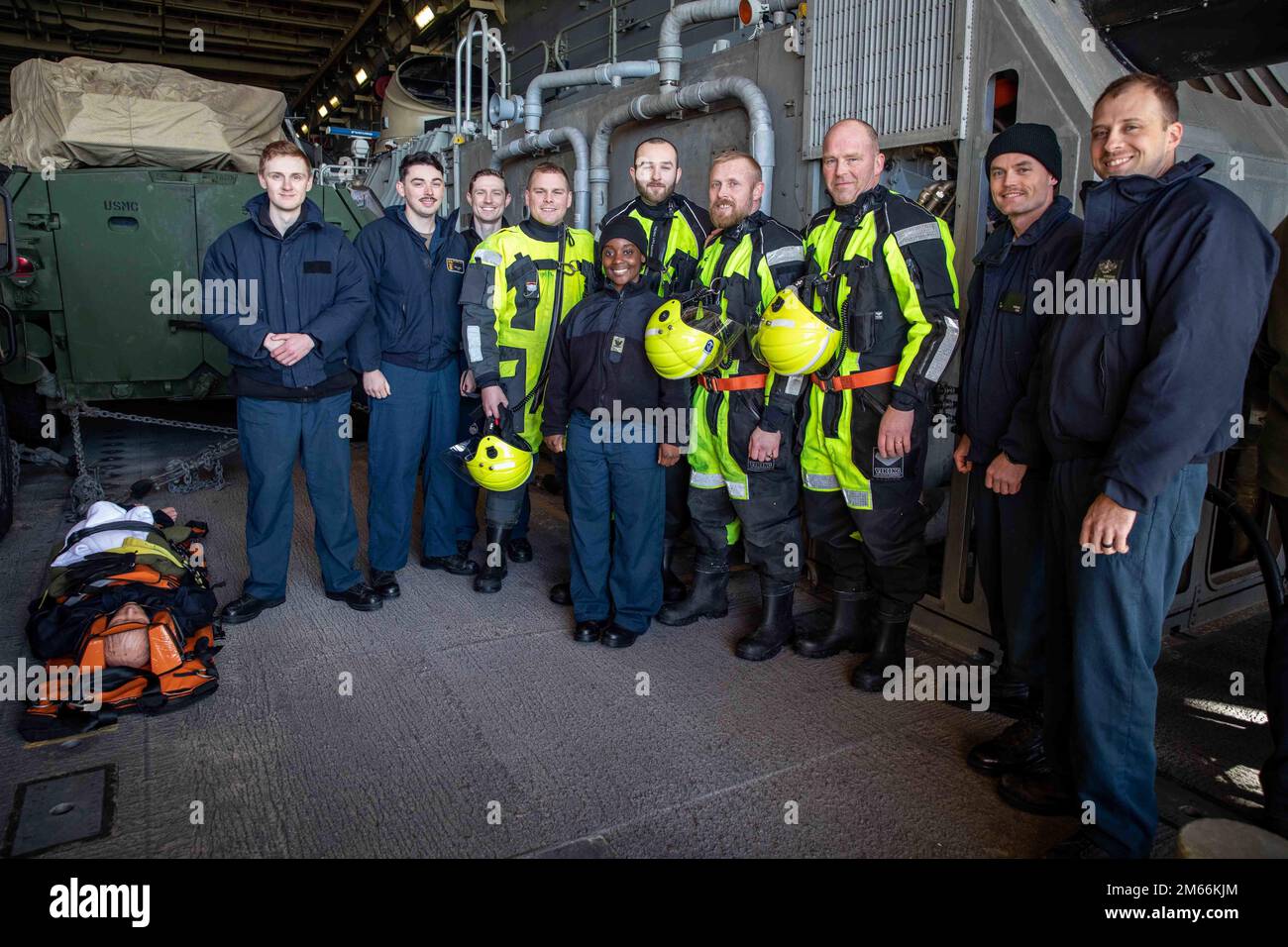 220407-N-PC065-1219 ATLANTIC OCEAN (April 7, 2022) – Sailors assigned ...