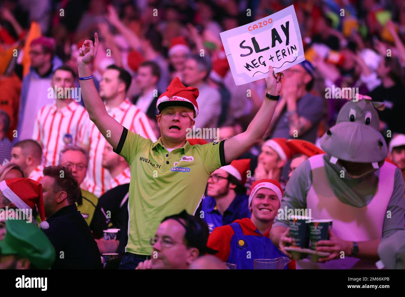 Alexandra Palace, London, UK. 2nd Jan, 2023. 2022/23 PDC Cazoo World ...
