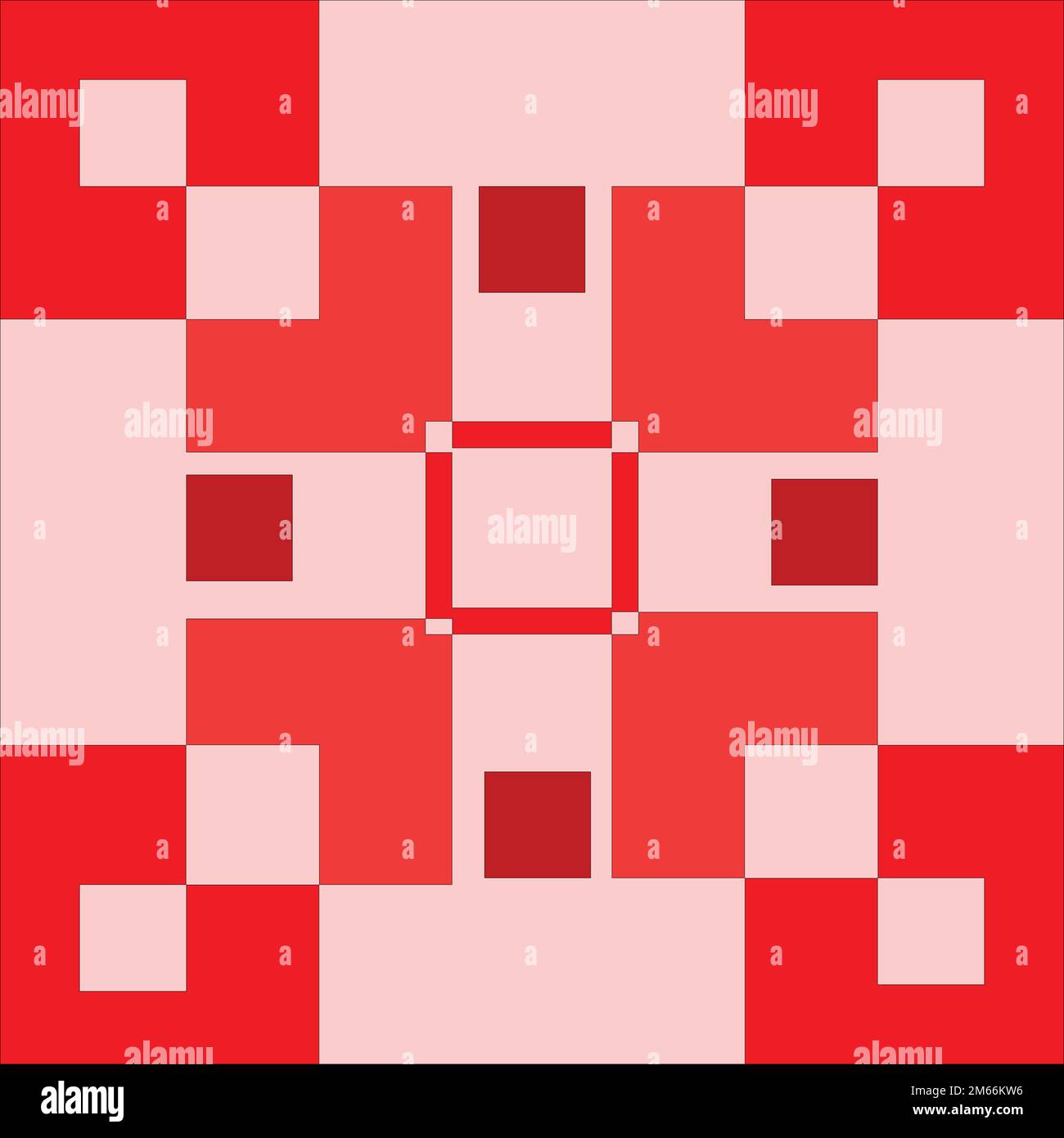 red square pattern suitable for wallpaper and creative design materials ...