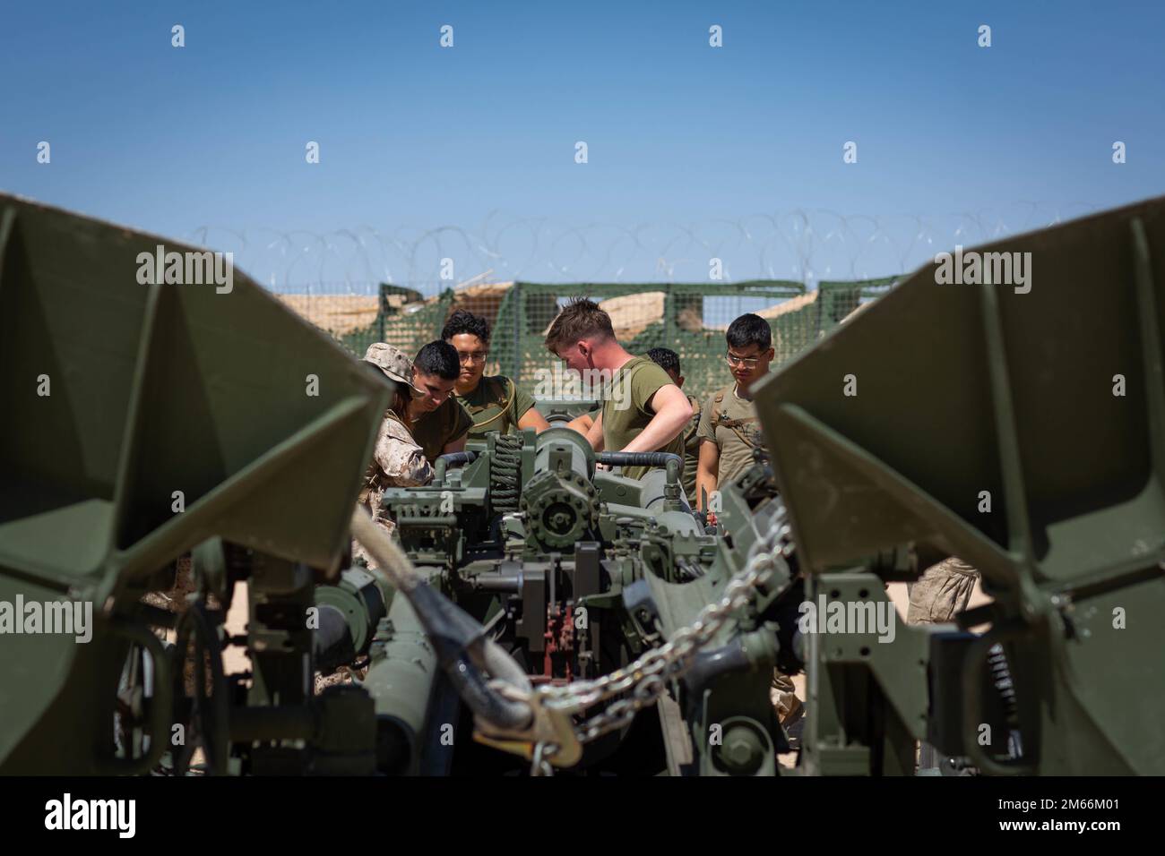 U.S. Marines with 1st Landing Support Battalion, Combat Logistic ...