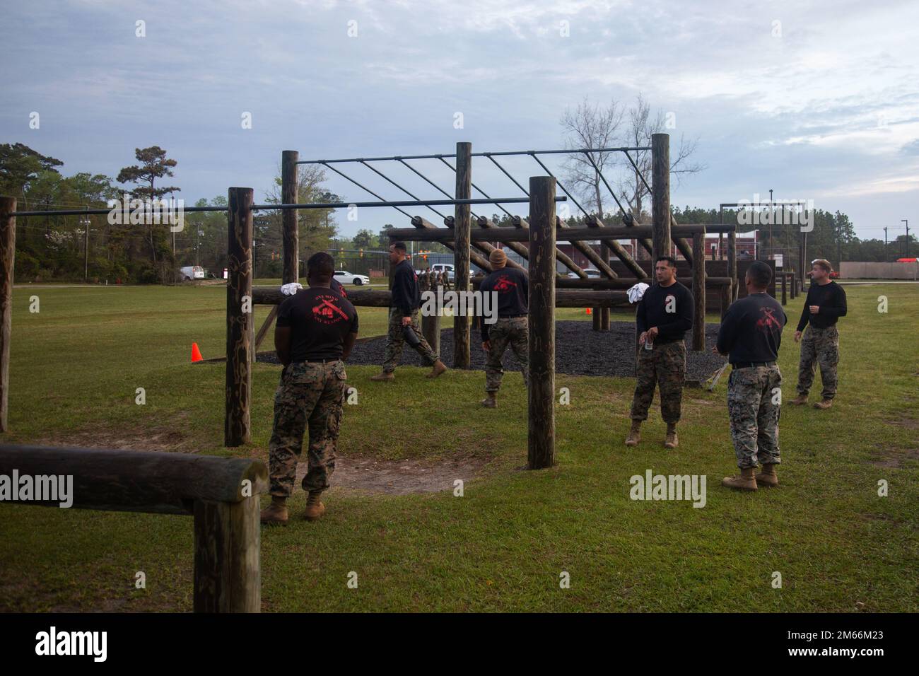 U.S. Marine Corps Martial Arts Instructor (MAI) Trainers prepare to ...