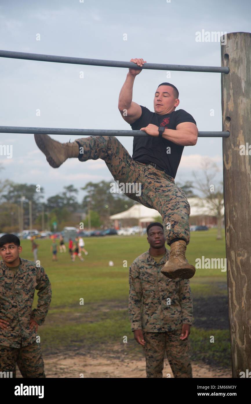 U.S. Marine Corps Staff Sgt. Michael Smith, Martial Arts Instructor ...