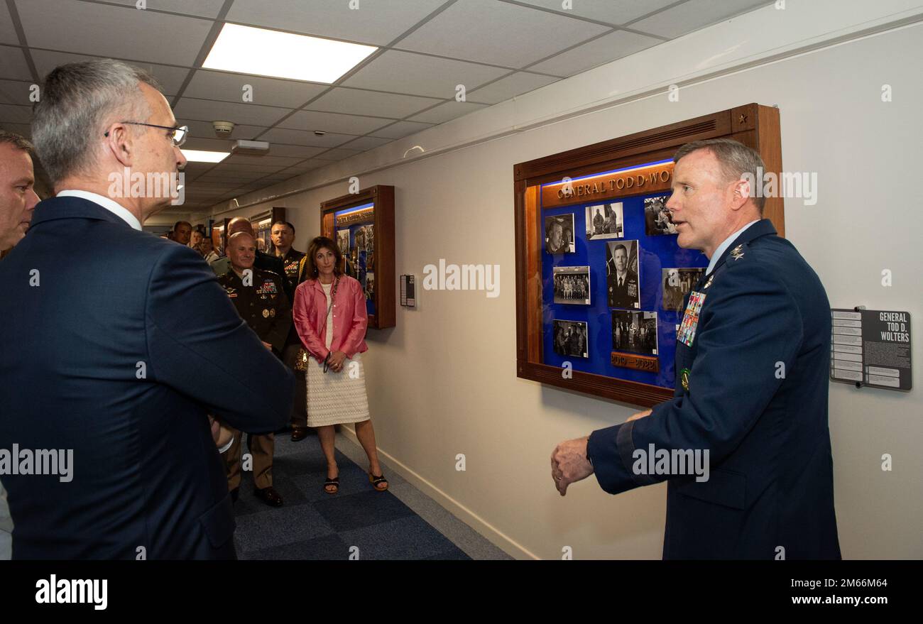 SHAPE, Belgium – Supreme Allied Commander Europe (SACEUR) General Tod D ...