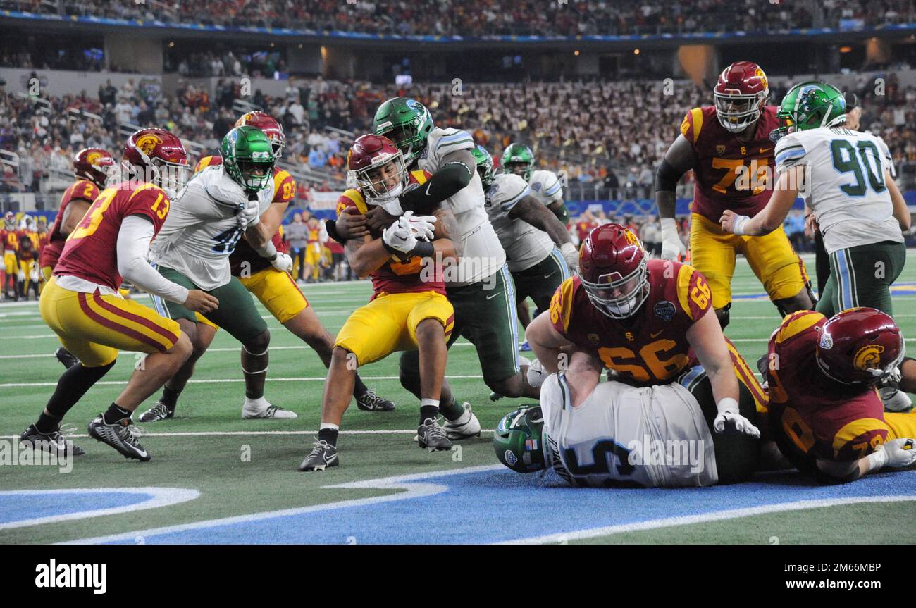Arlington, United States. 02nd Jan, 2023. Tulane's Patrick Jenkins ...