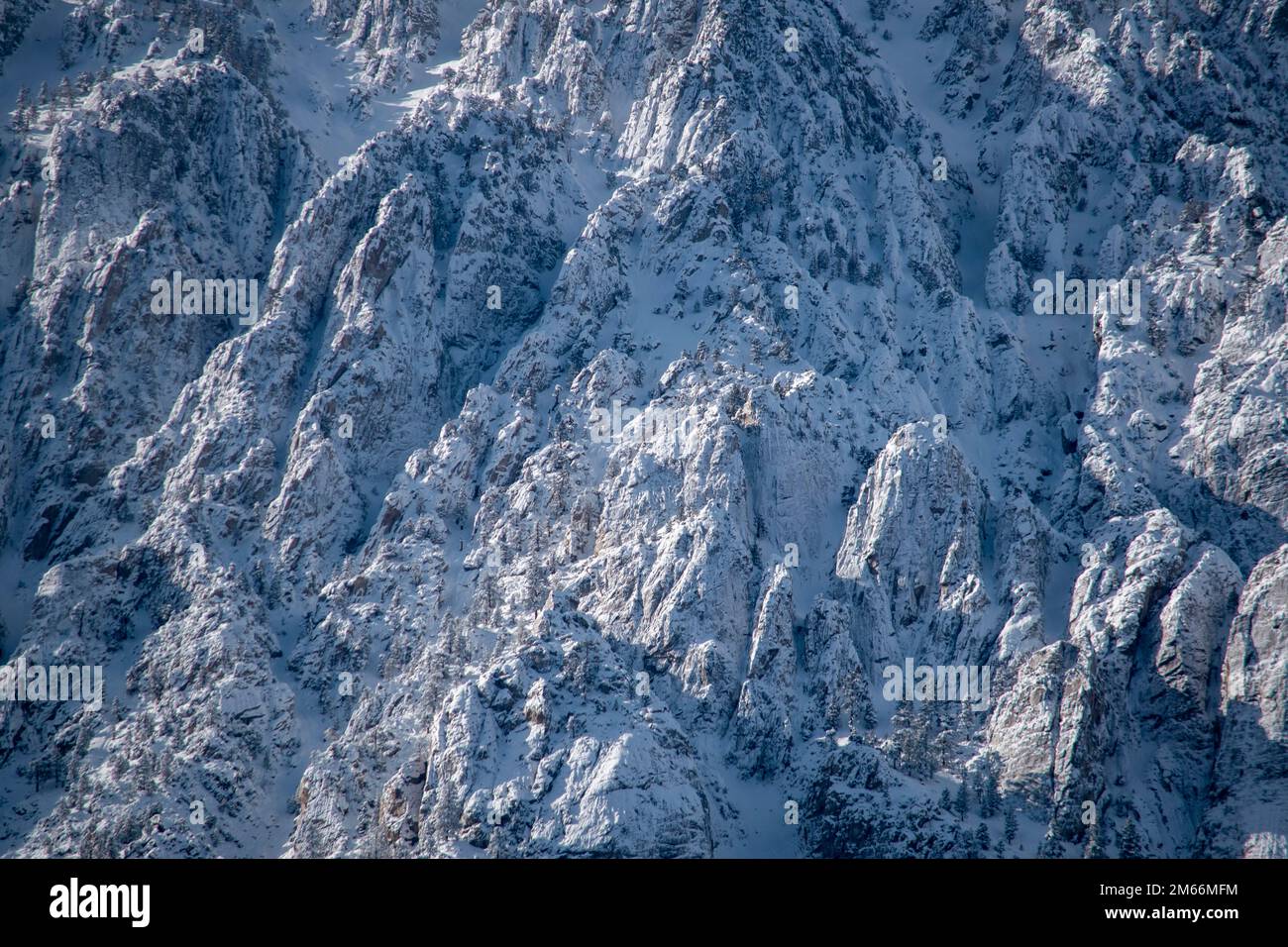Winter snow really transforms the Eastern Sierra around Sherwin Grade ...