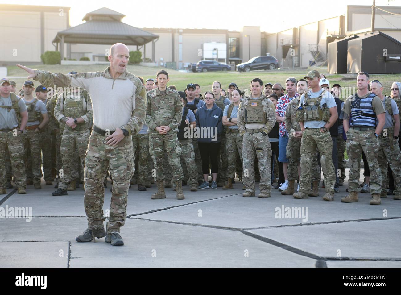 U.S. Air Force Col. Mason Dula, Special Warfare Training Wing commander ...