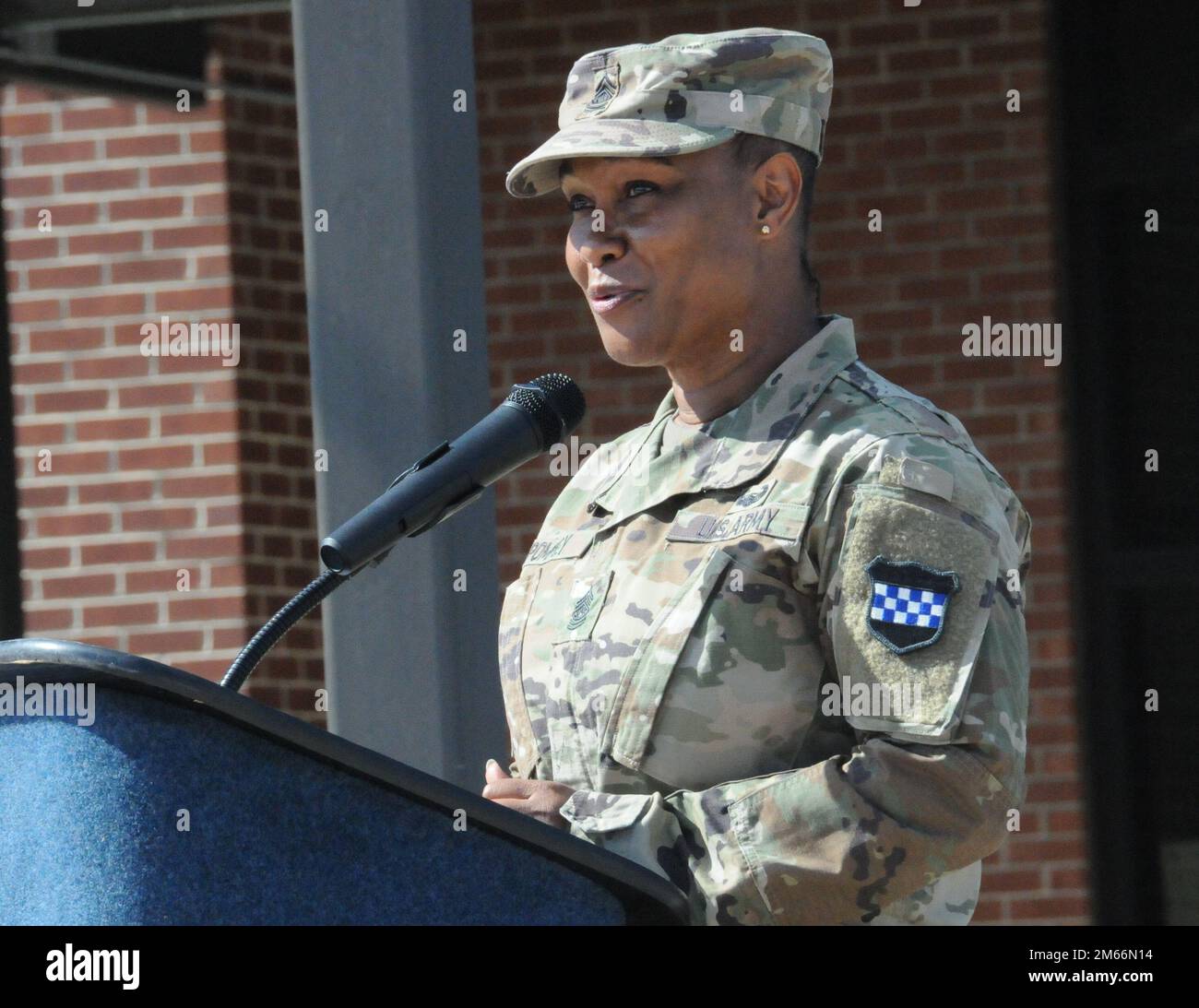 Command Sgt. Maj. Subretta L. Pompey became the senior-enlisted leader ...