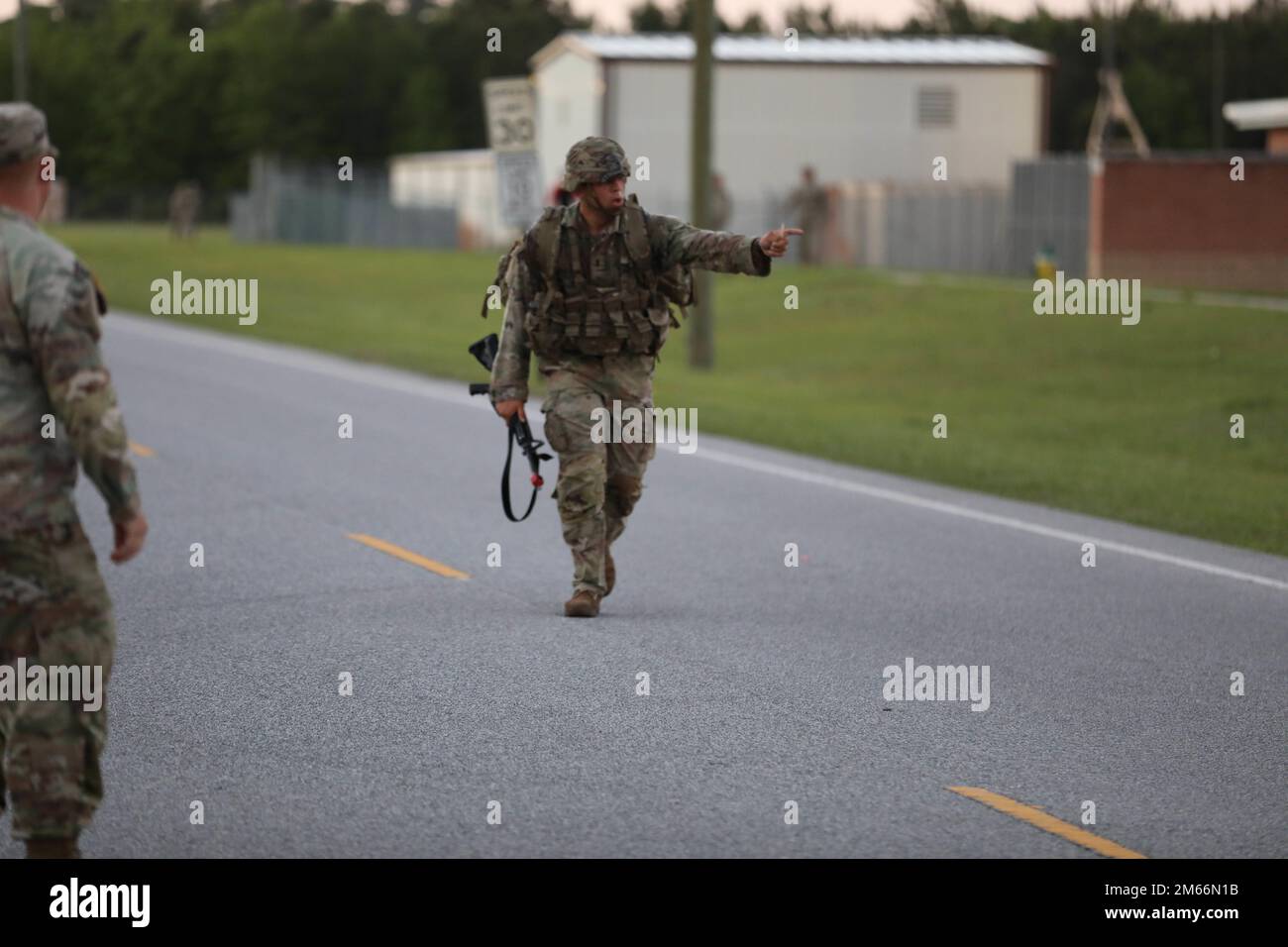 A Soldier assigned to the "Spartan Brigade," 2nd Armored Brigade Combat ...