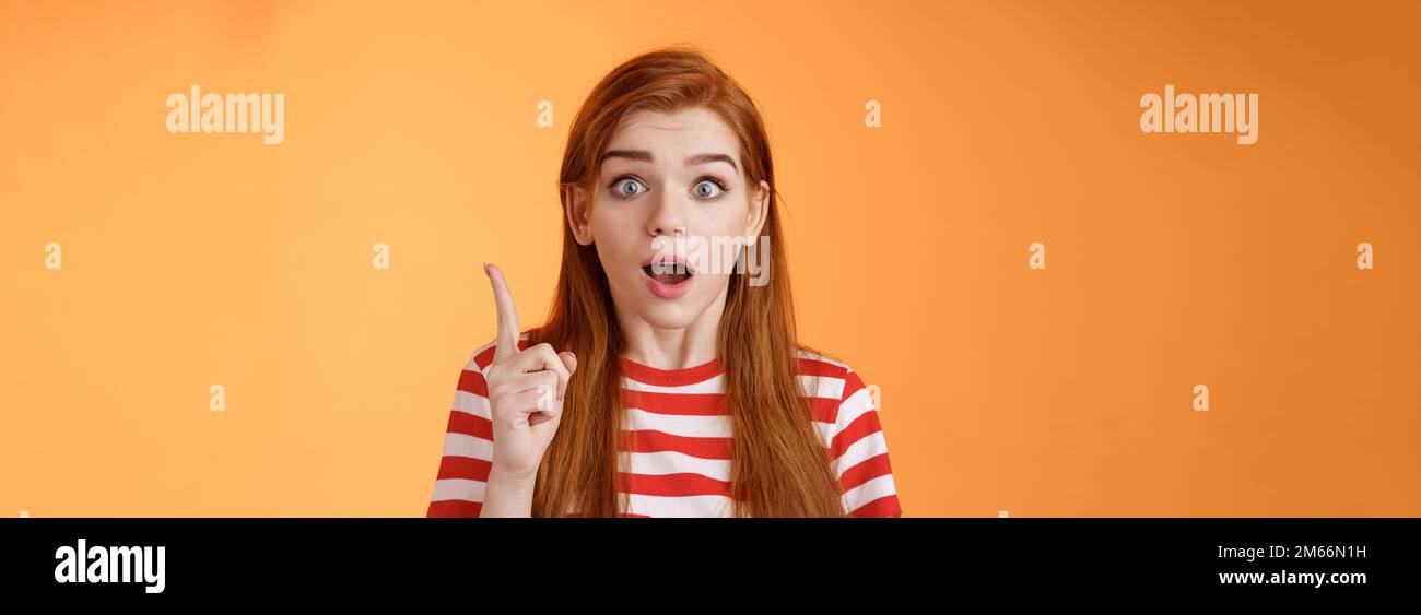 Woman index finger remember hi-res stock photography and images - Alamy