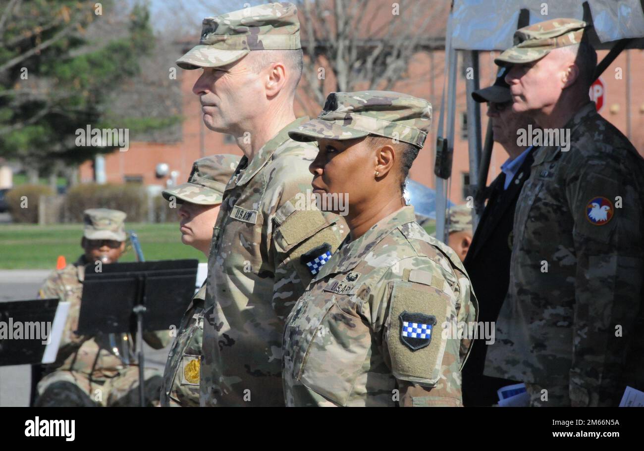 Command Sgt. Maj. Subretta L. Pompey (right) became the senior-enlisted ...