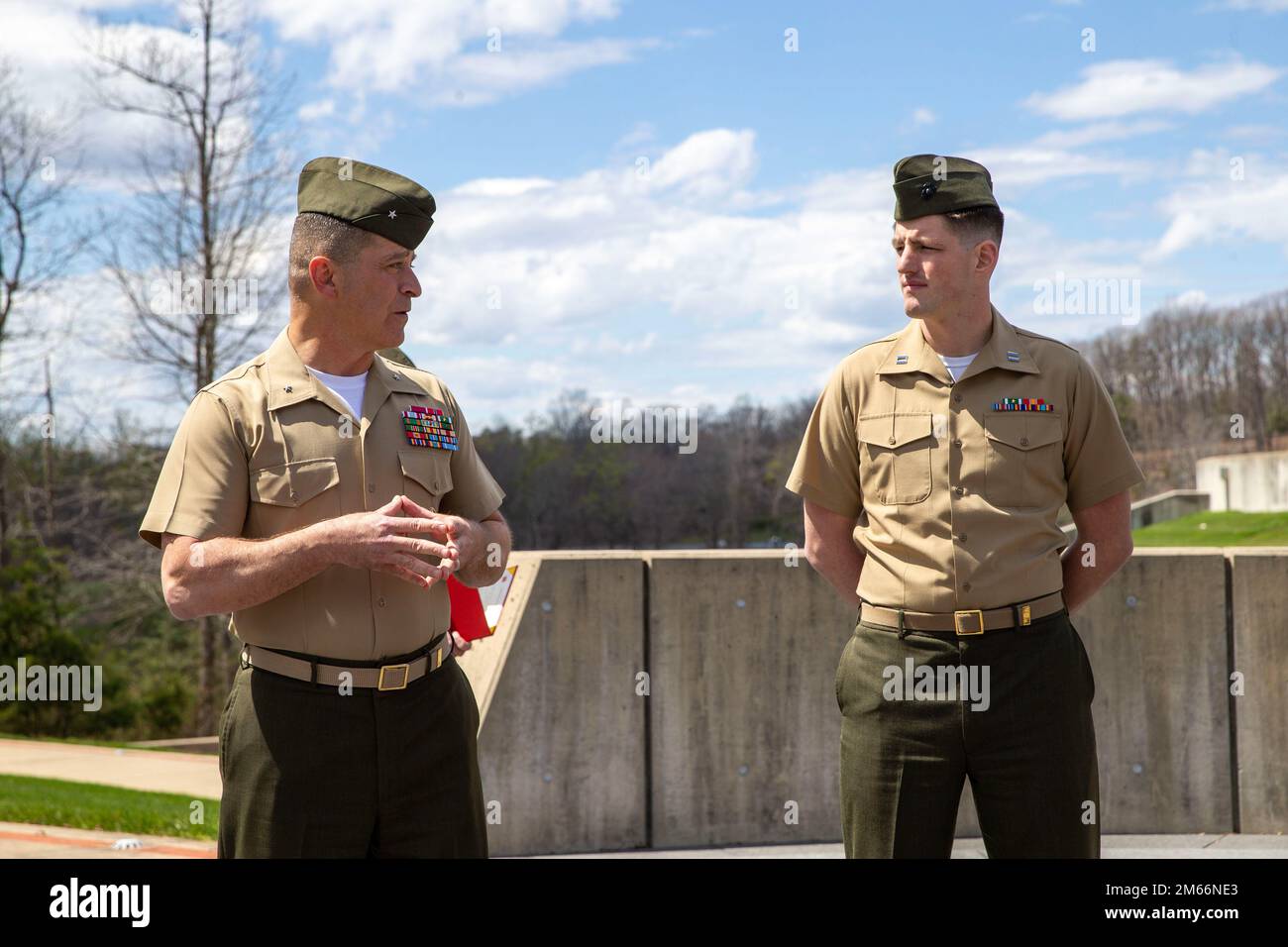 U.S Marine Corps Brig. Gen. Arthur J. Pasagian, commander, Marine Corps ...