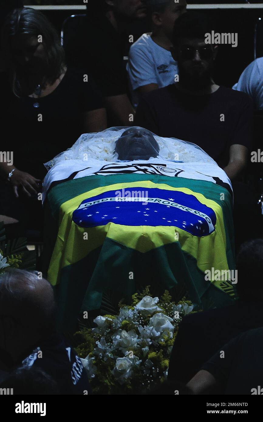 Santos, Brazil. 02nd Jan, 2023. SP - Santos - 01/02/2023 - PELE, WATCH ...