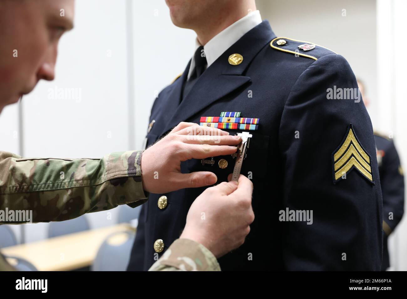Spc. Christopher Andersen, a Soldier with Company B, 2nd Battalion ...
