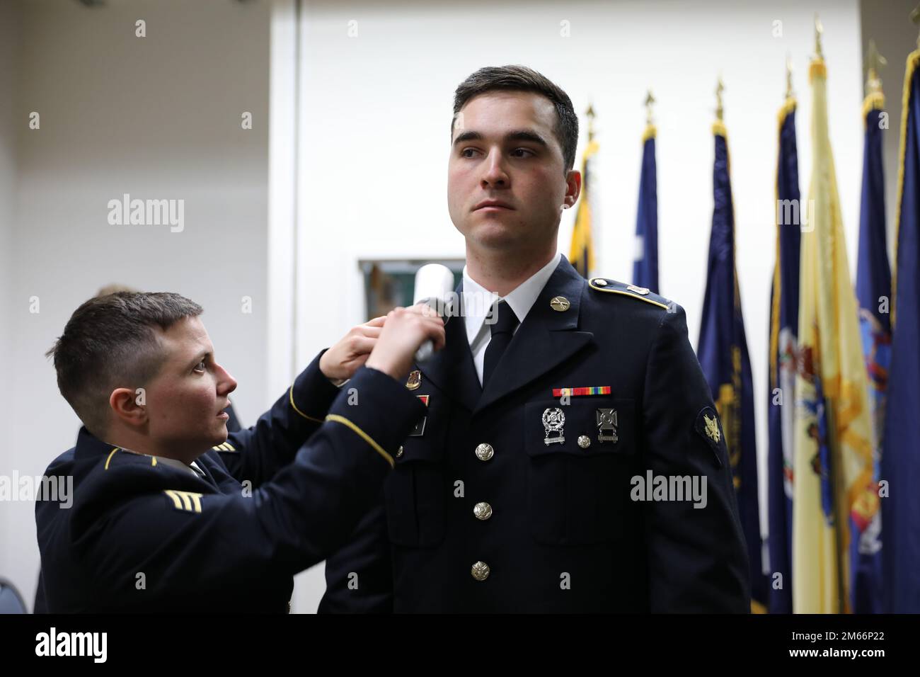 Spc. Jacob Vossen, a Soldier with Troop A, 1st Squadron, 105th Cavalry ...