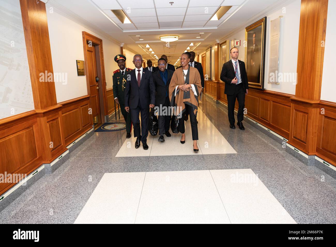 Deputy Assistant Secretary of Defense for African Affairs Chidi Blyden ...