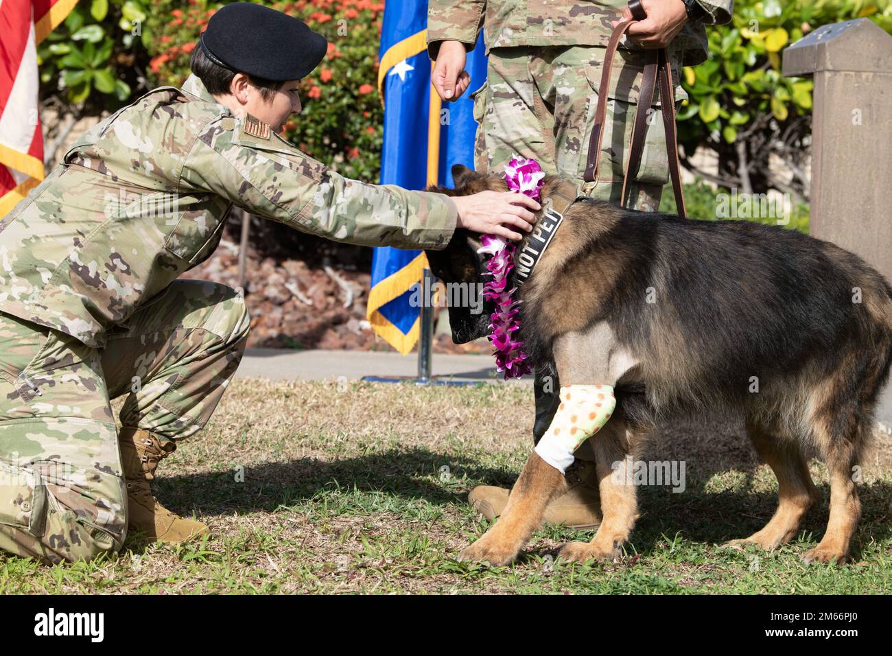 U.S. Air Force Lt. Col. Melissa Hull, 647th Security Forces Squadron ...