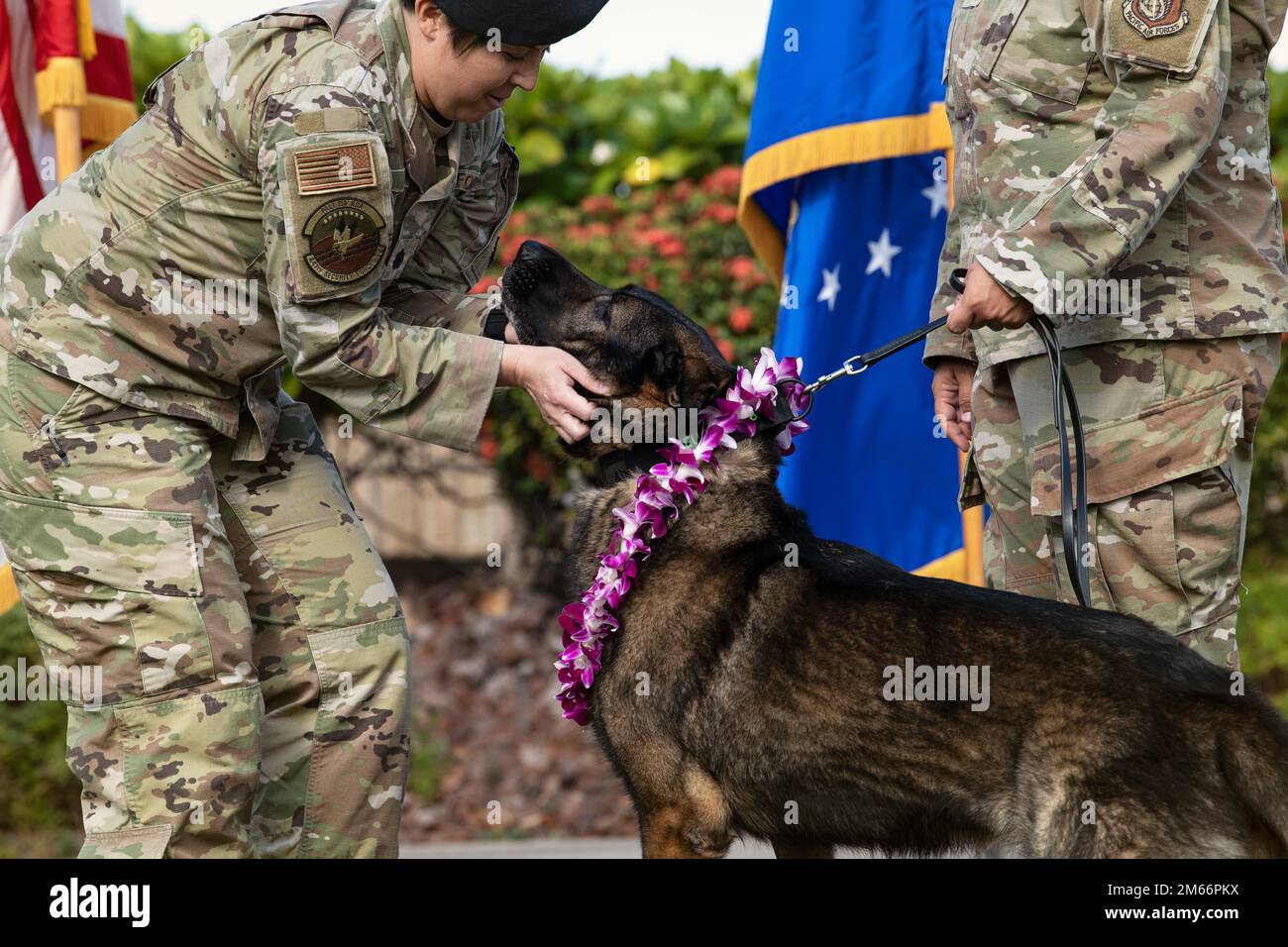 U.S. Air Force Lt. Col. Melissa Hull, 647th Security Forces Squadron ...