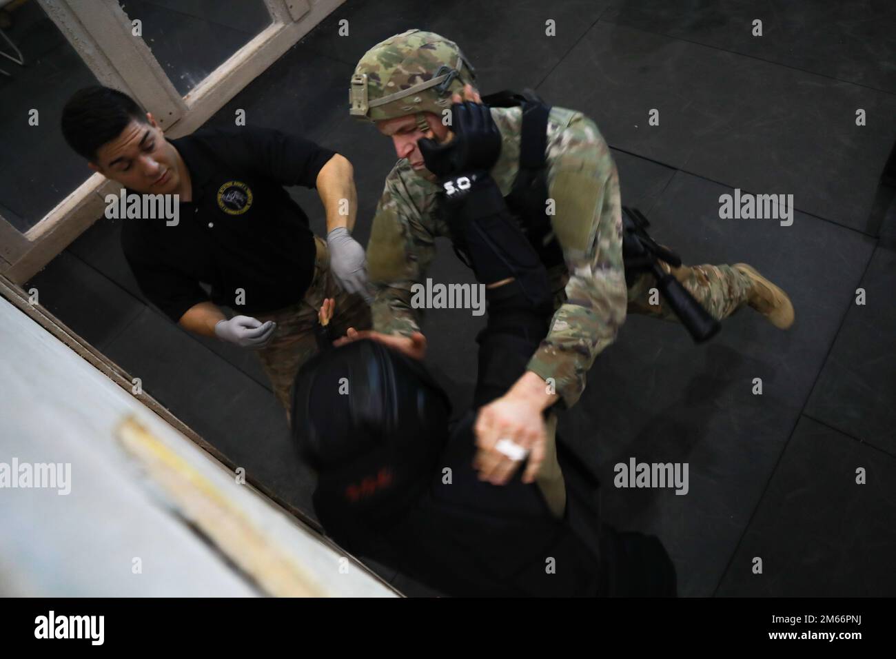 Capt. Zachary Bregovi, assigned to the 759th Military Police Battalion ...