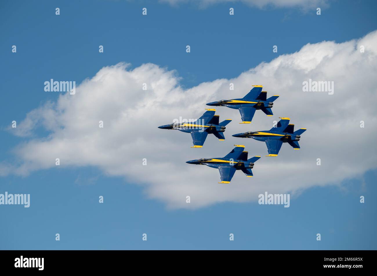 The U.S. Navy Flight Demonstration Squadron, the Blue Angels, perform ...