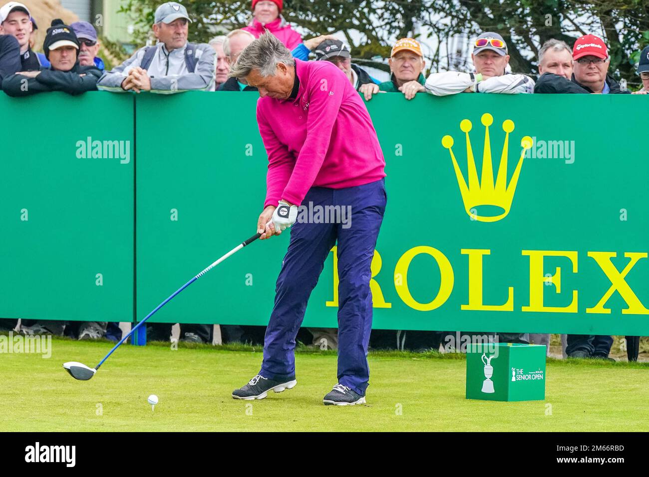 July 28th, Royal Porthcawl, Wales; The European Senior Open ...