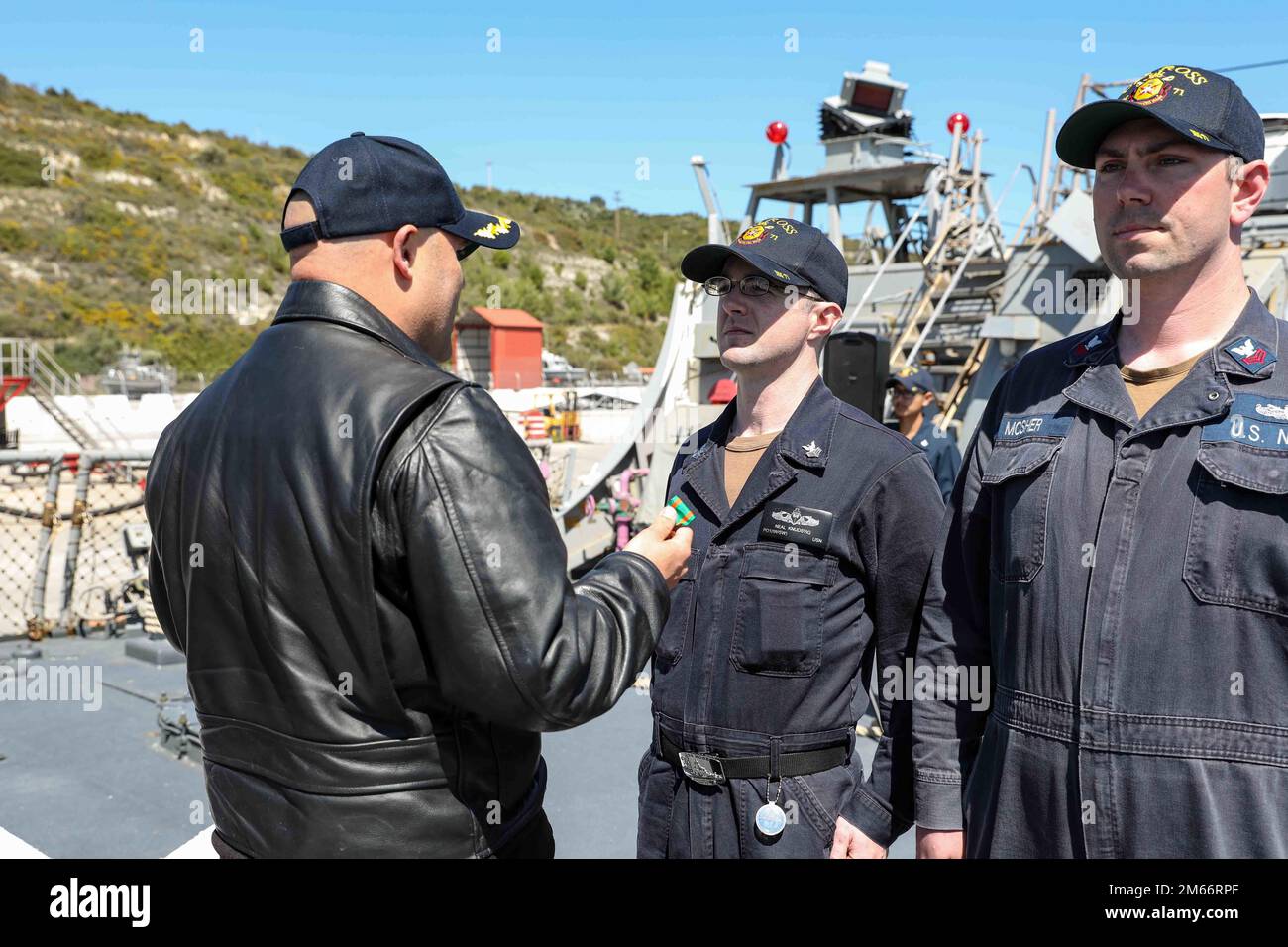 220408-N-UN585-3010 SOUDA BAY, Greece (April 8, 2022) Cmdr. Scott Jones ...