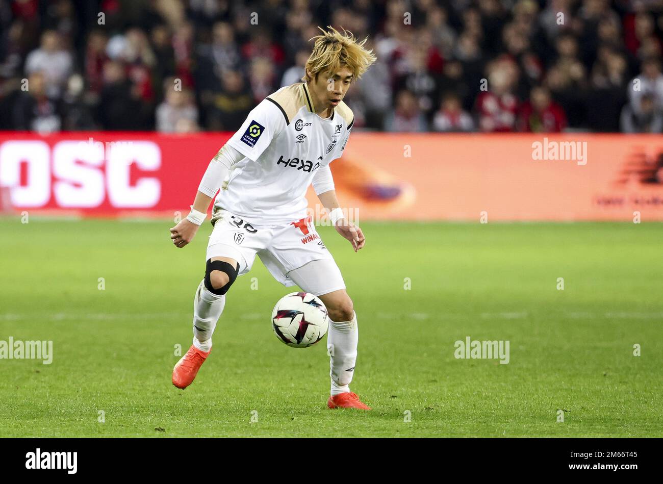 January 2, 2023, Rome, France: Ito Junya of Reims during the French ...