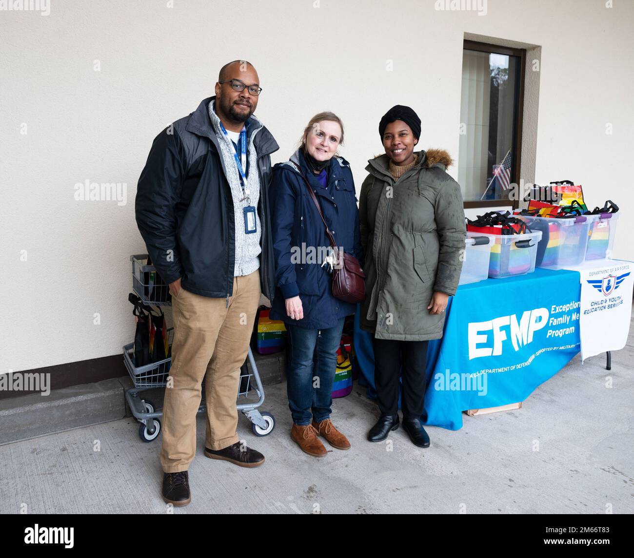 Members of the 86th Force Support Squadron Airmen and Family Readiness ...