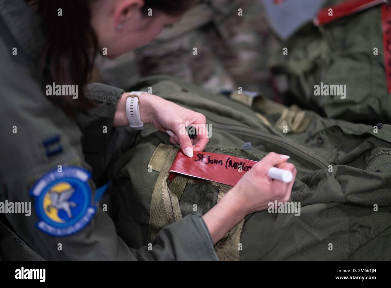 U.S. Air Force Capt. Krista St. John, 6th Aerial Refueling Squadron ...