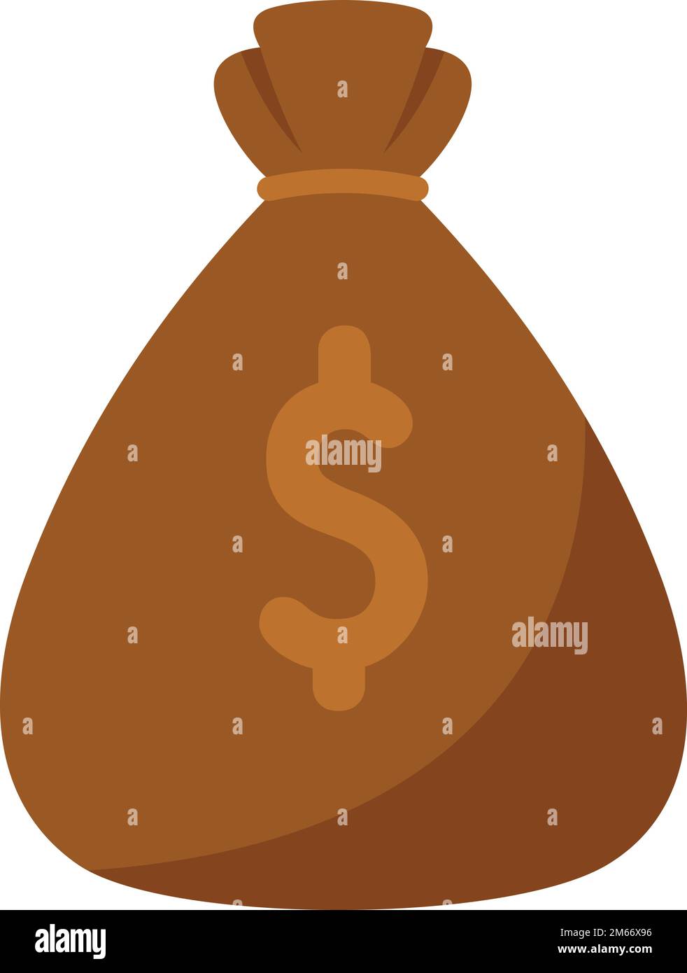 Auction money bag icon flat vector. Price buy. Process finance isolated ...