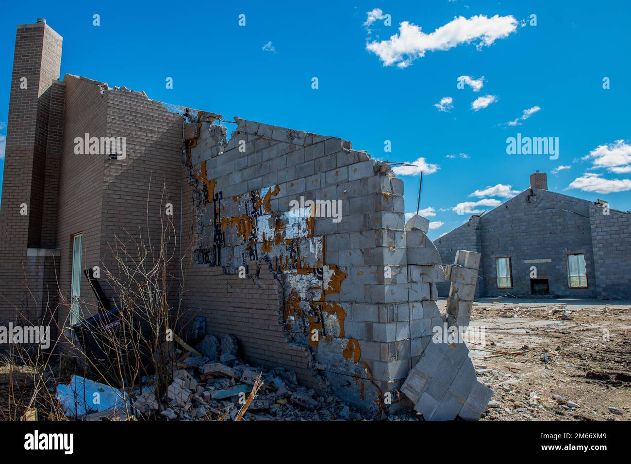 Construction continues at Offutt Air Force Base, Neb., 08 Apr. 2022 ...