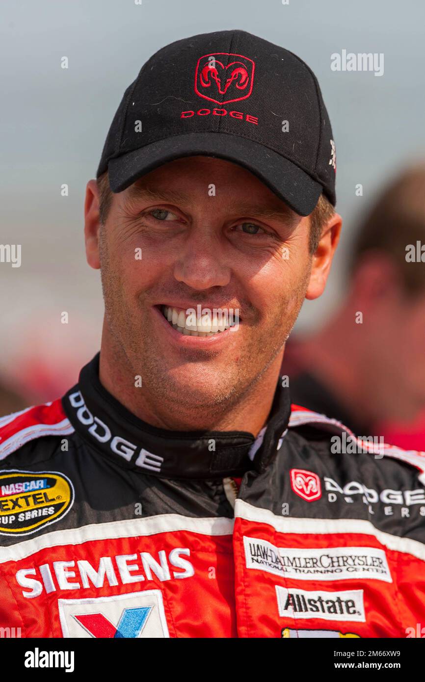 July 08, 2006 - Joliet, IL, USA: Jeremy Mayfield at the USG Sheetrock ...