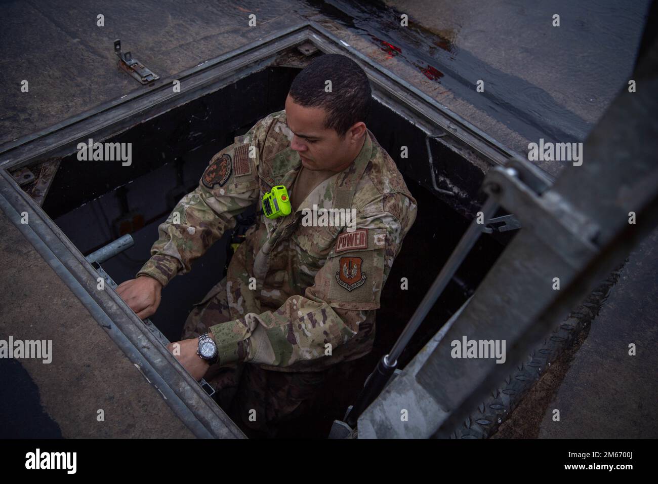 U.S. Air Force Tech. Sgt. Bryson Ott, the 786th Civil Engineer Squadron ...