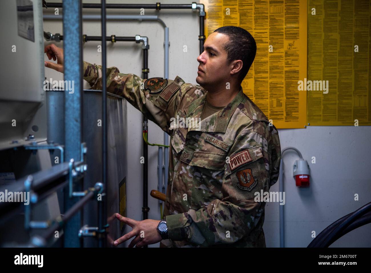 U.S. Air Force Tech. Sgt. Bryson Ott, 786th Civil Engineer Squadron non ...