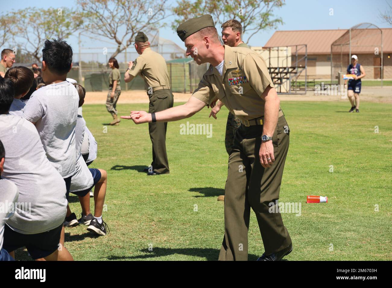 U.S. Marine Corps Col. Thomas M. Bedell, the commanding officer of ...