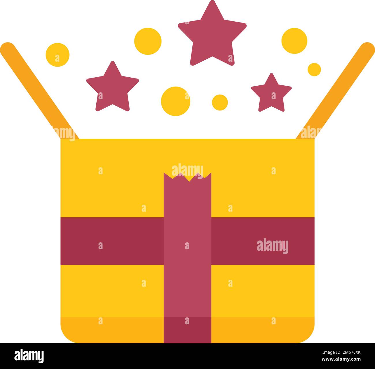 Big reaction gift Stock Vector Images - Alamy