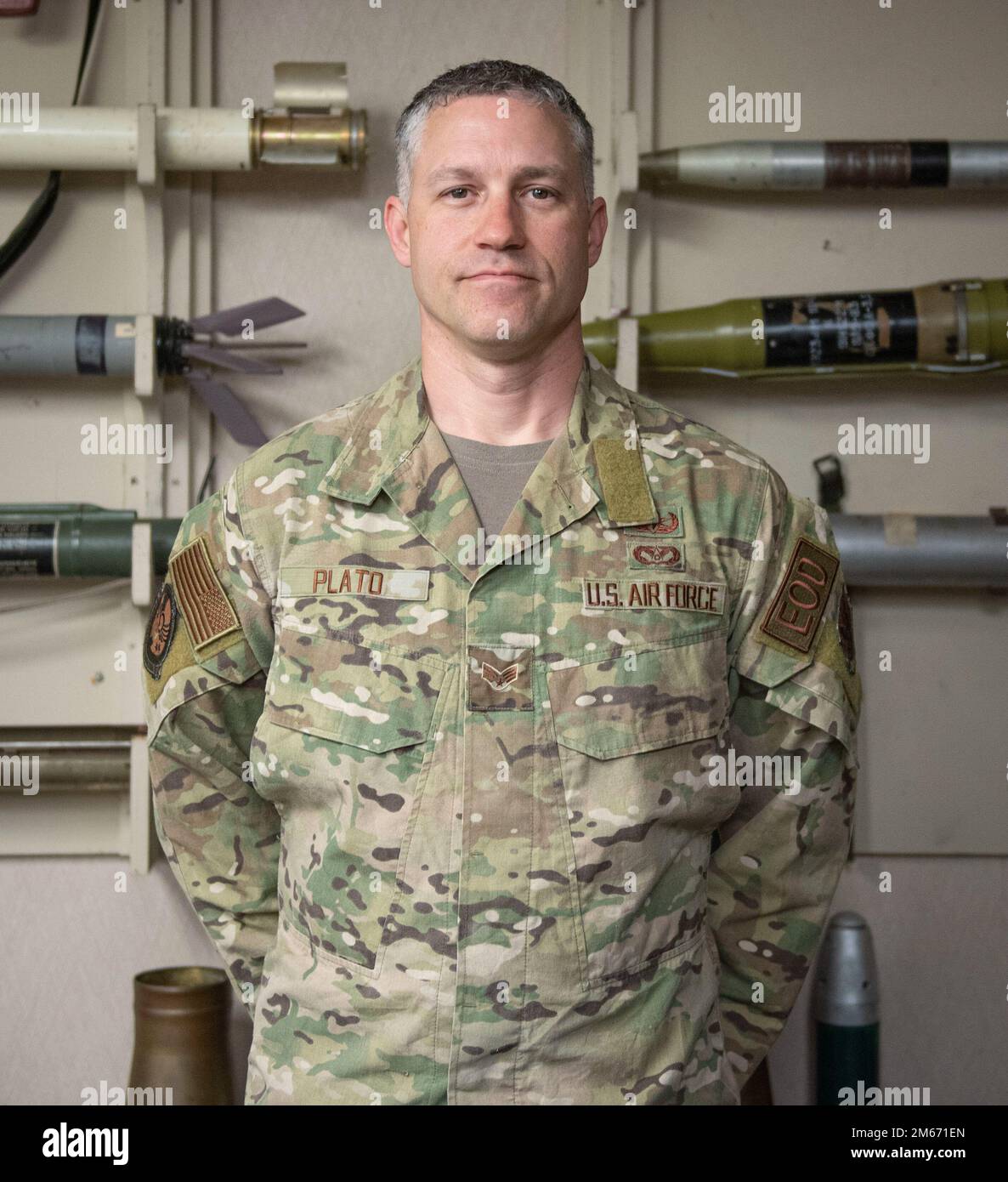 Senior Airman Joseph Plato, 4th Civil Engineer Squadron explosive ...